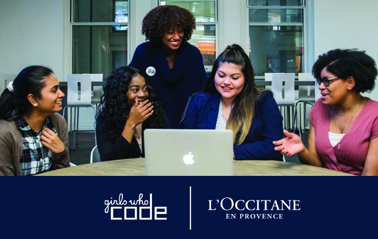 Proud Partners of Girls Who Code | L'Occitane