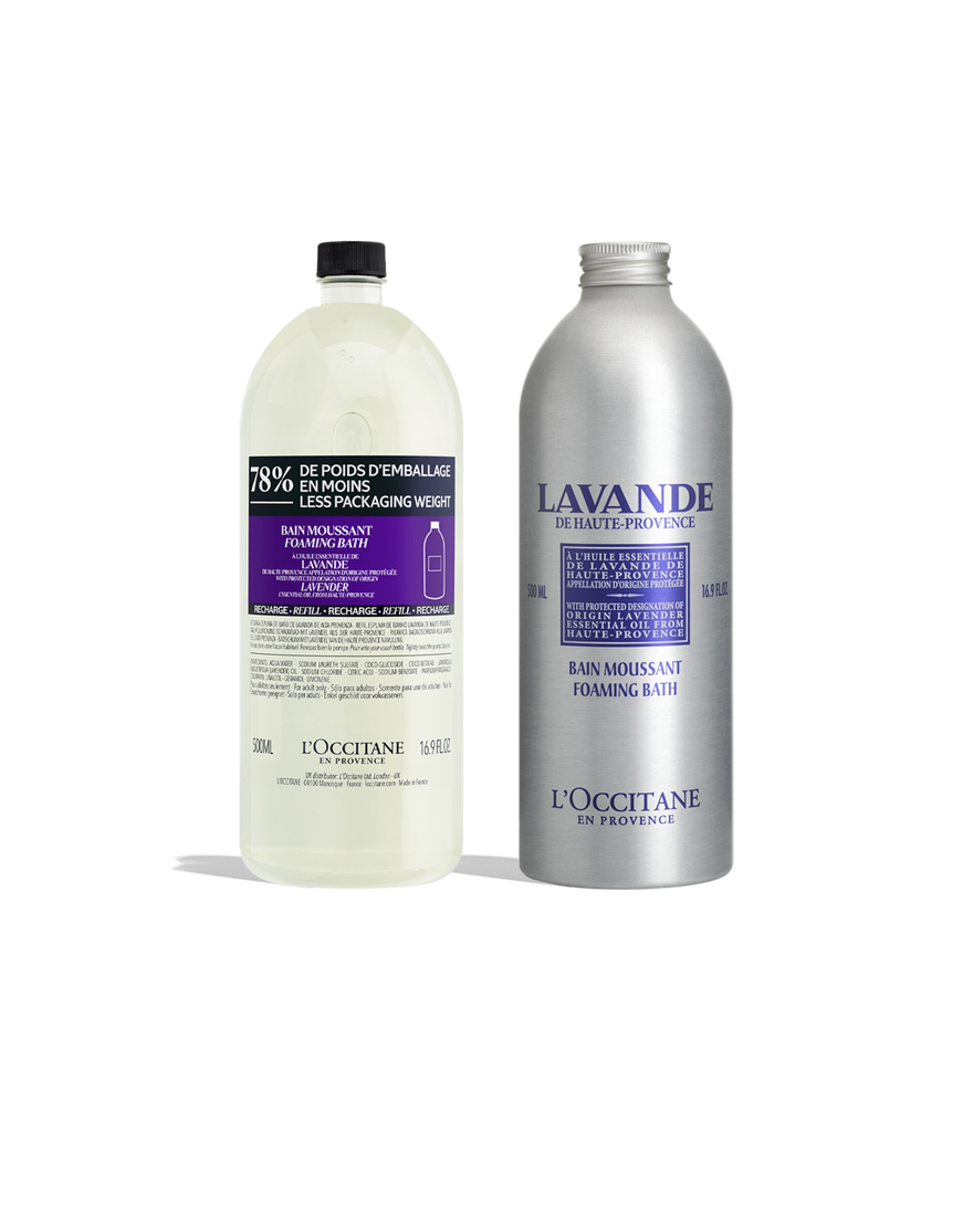 Lavender Foaming Bath Duo | L'Occitane | L'Occitane en Provence